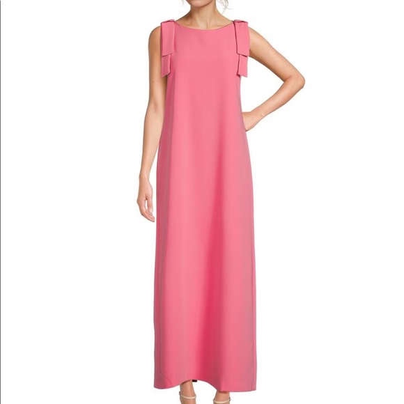 Abbey Glass Dresses Abbey Glass Michelle Boat Neck Sleeveless Dress